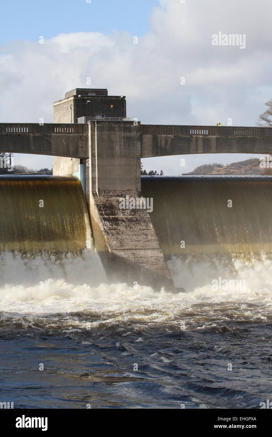 Pitlochry loch faskally dam hi-res stock photography and images - Alamy