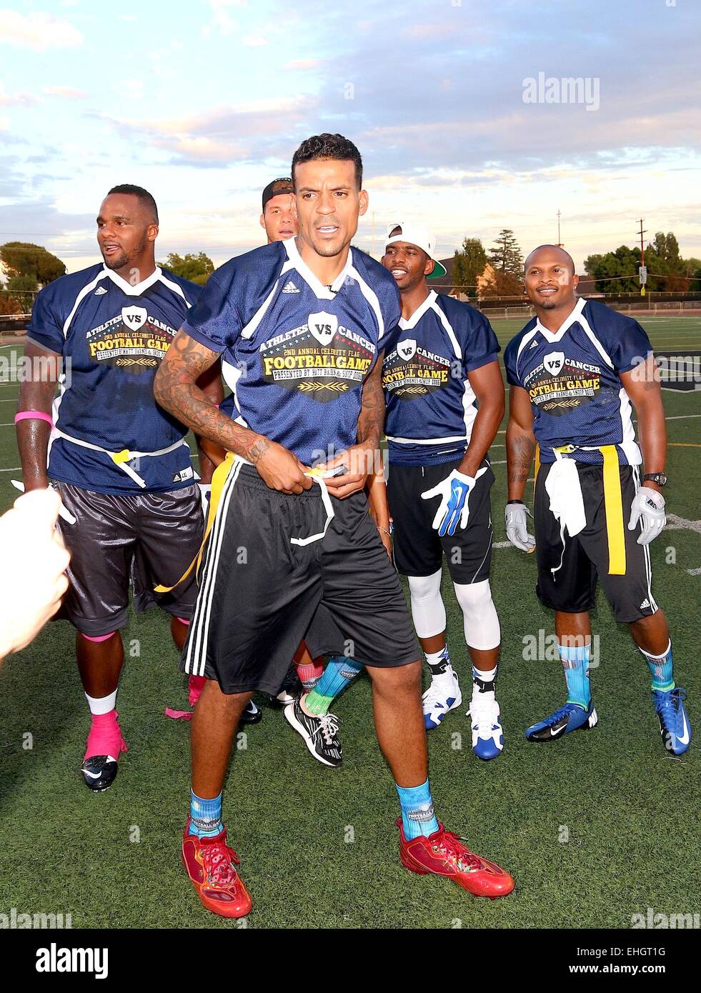 The 2nd Annual Athletes vs Cancer Celebrity Flag Football Game ...