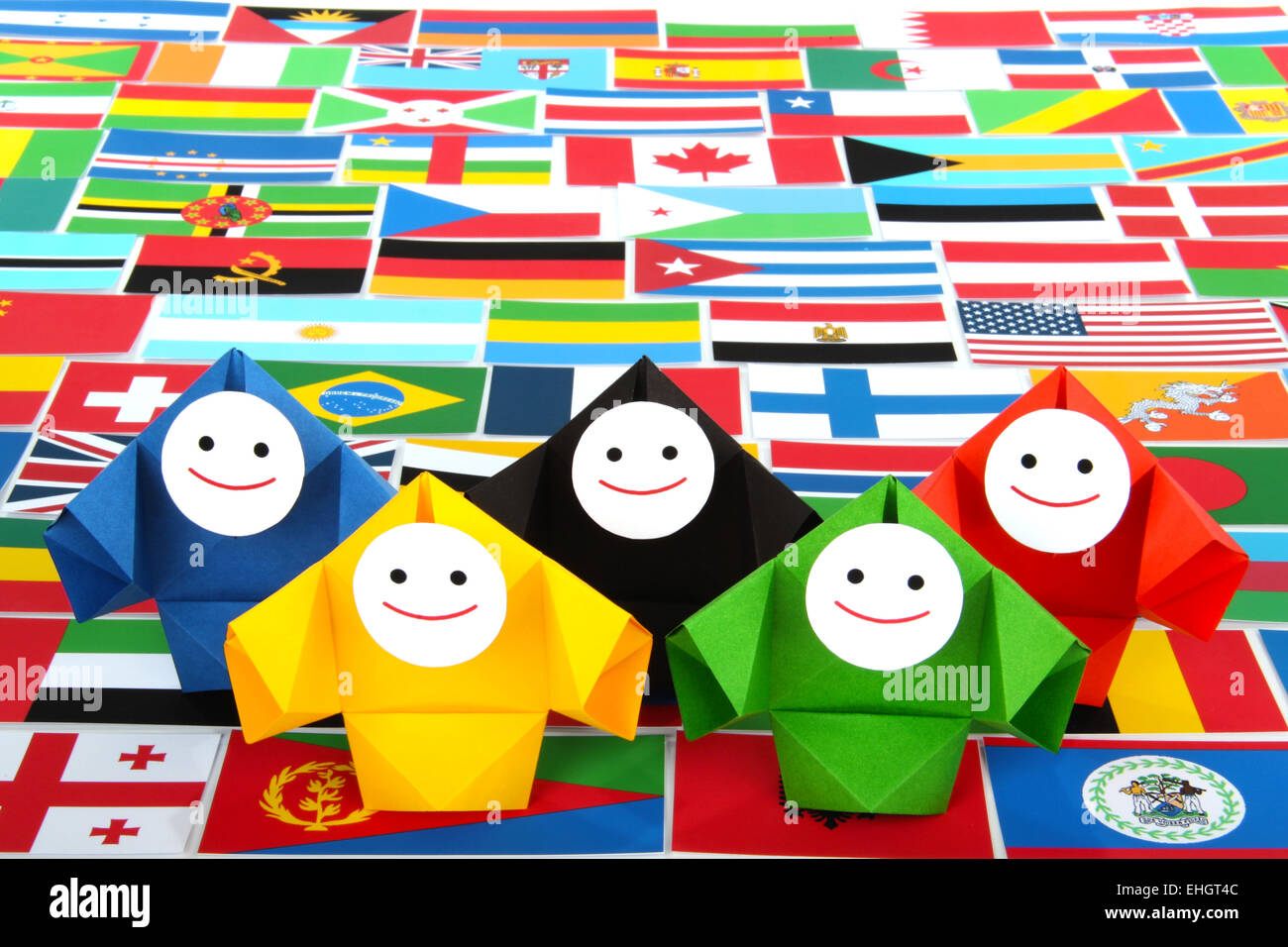 Olympic games and sport competition metaphor Stock Photo - Alamy