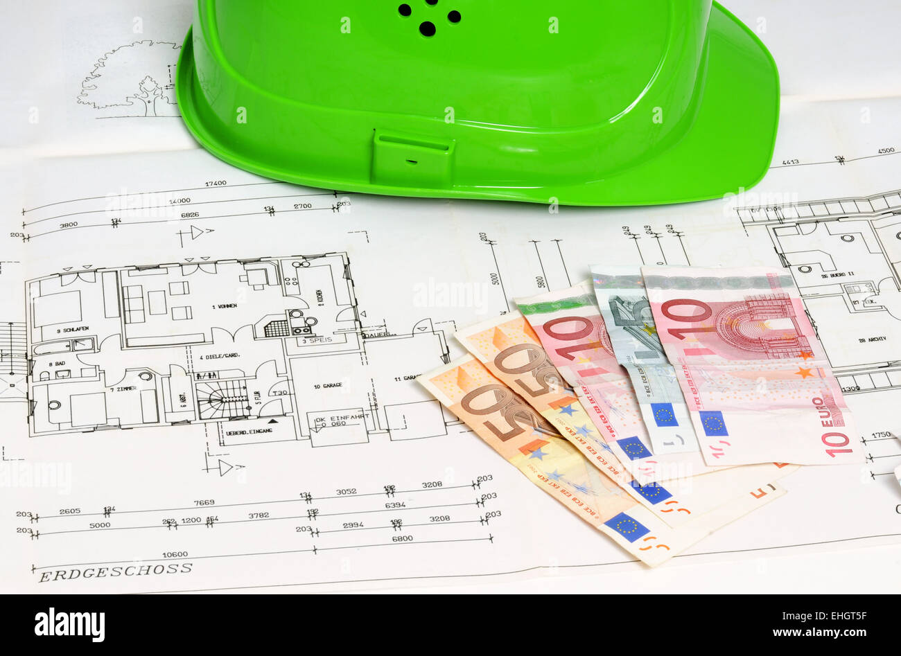 Bauplan Construction Plan High Resolution Stock Photography and Images ...