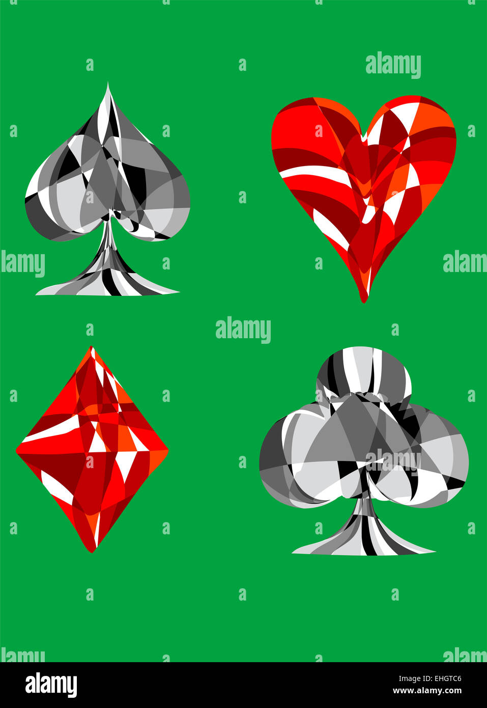 Card suit hi-res stock photography and images - Alamy