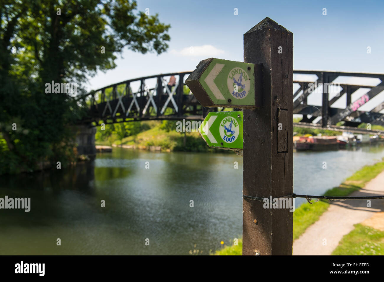 London Outer Orbital Path - London Loop Stock Photo - Alamy