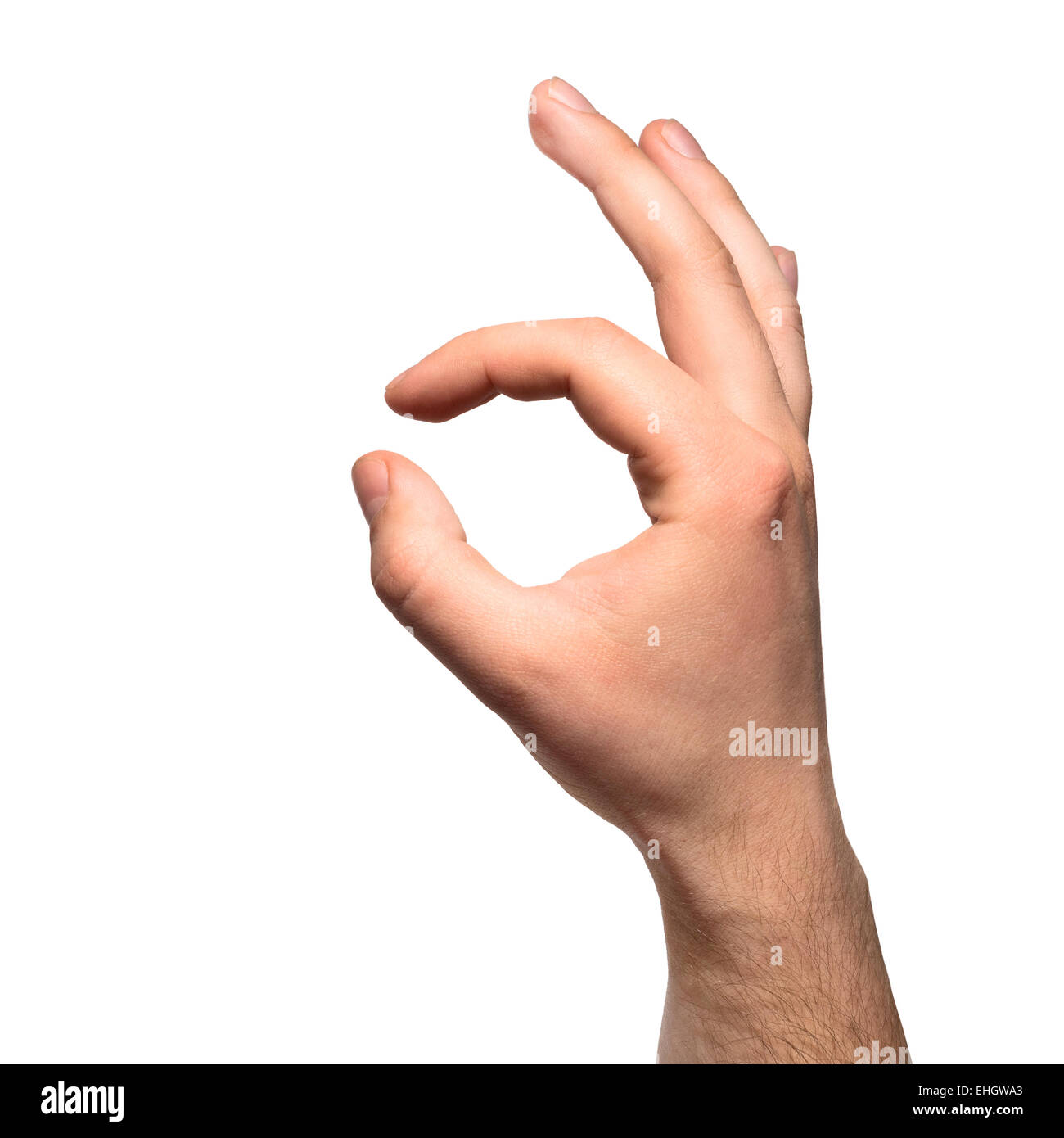 Perfect hand signal Cut Out Stock Images & Pictures - Alamy