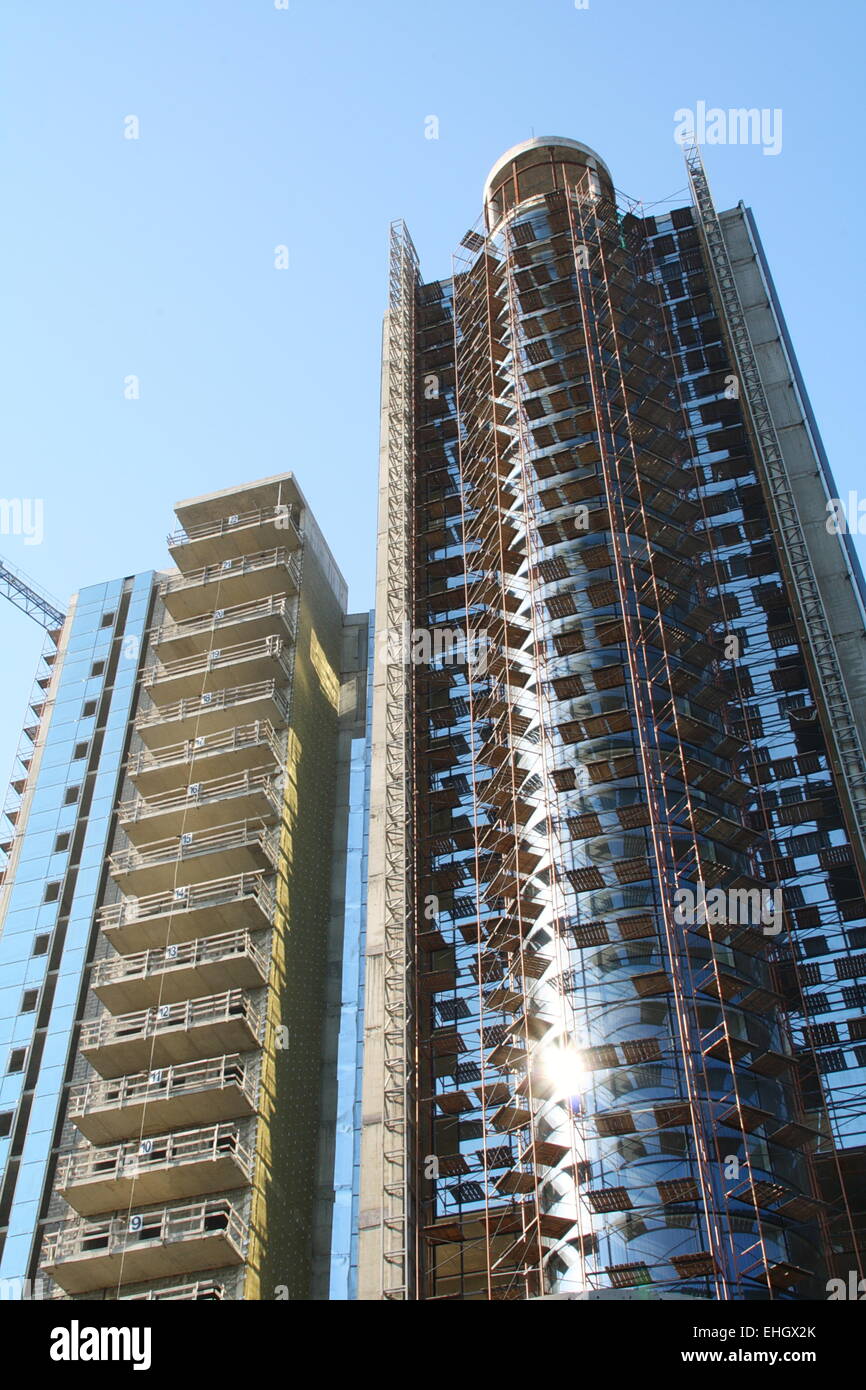 Construction company finishing new hi-res stock photography and images ...