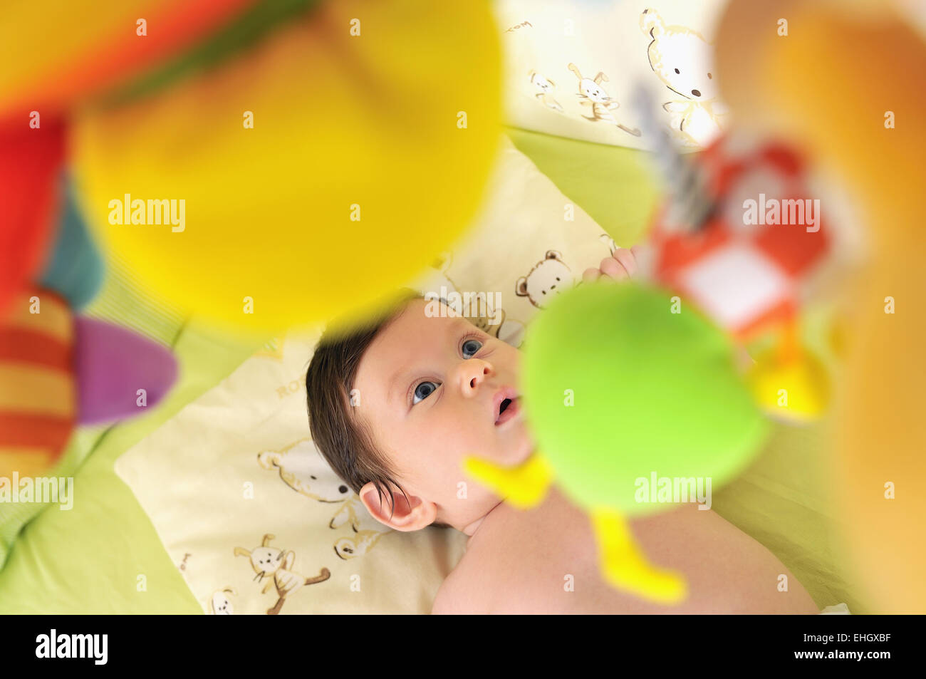 cute little baby face closeup Stock Photo - Alamy