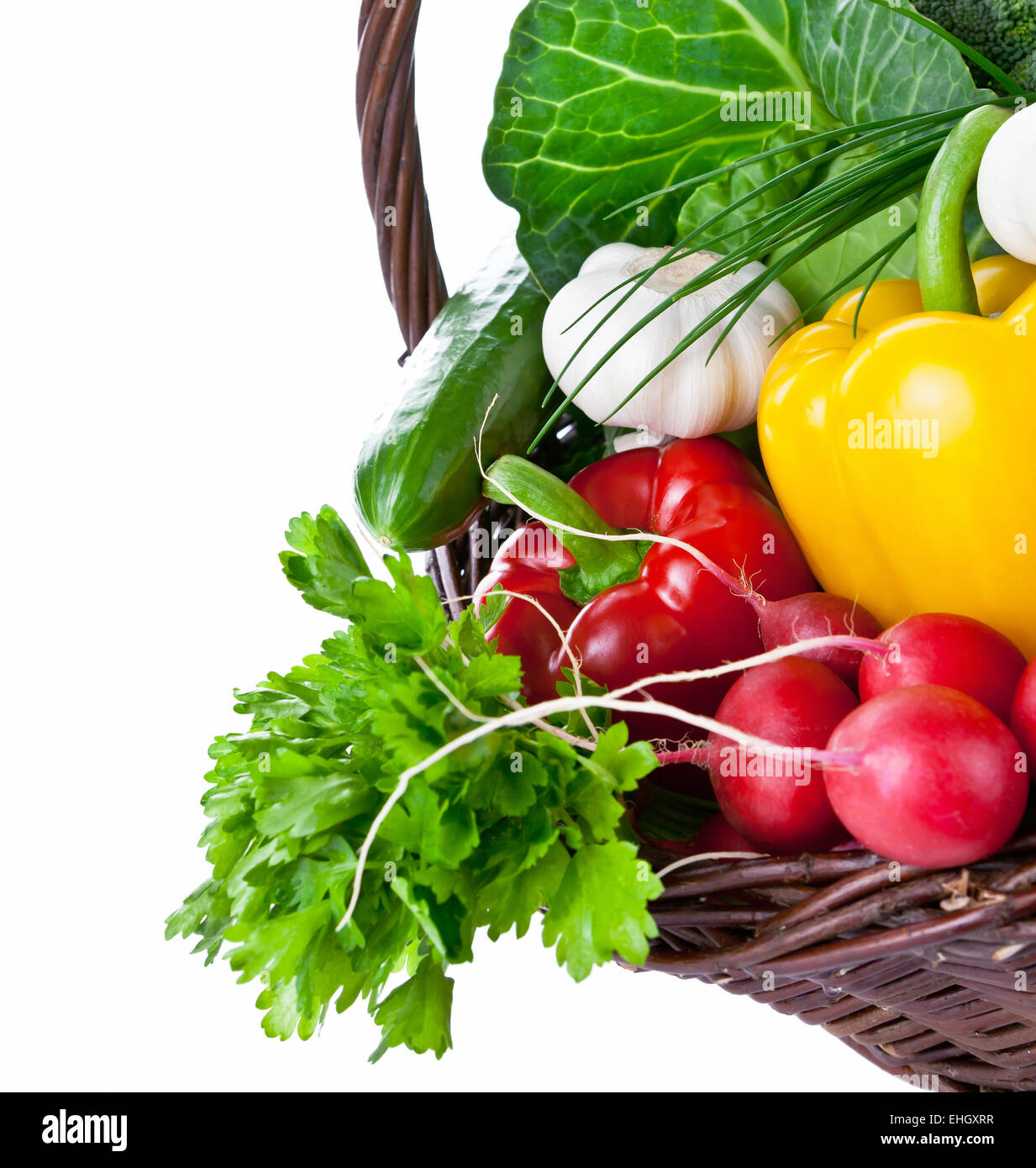 Vegetables basket hi-res stock photography and images - Alamy
