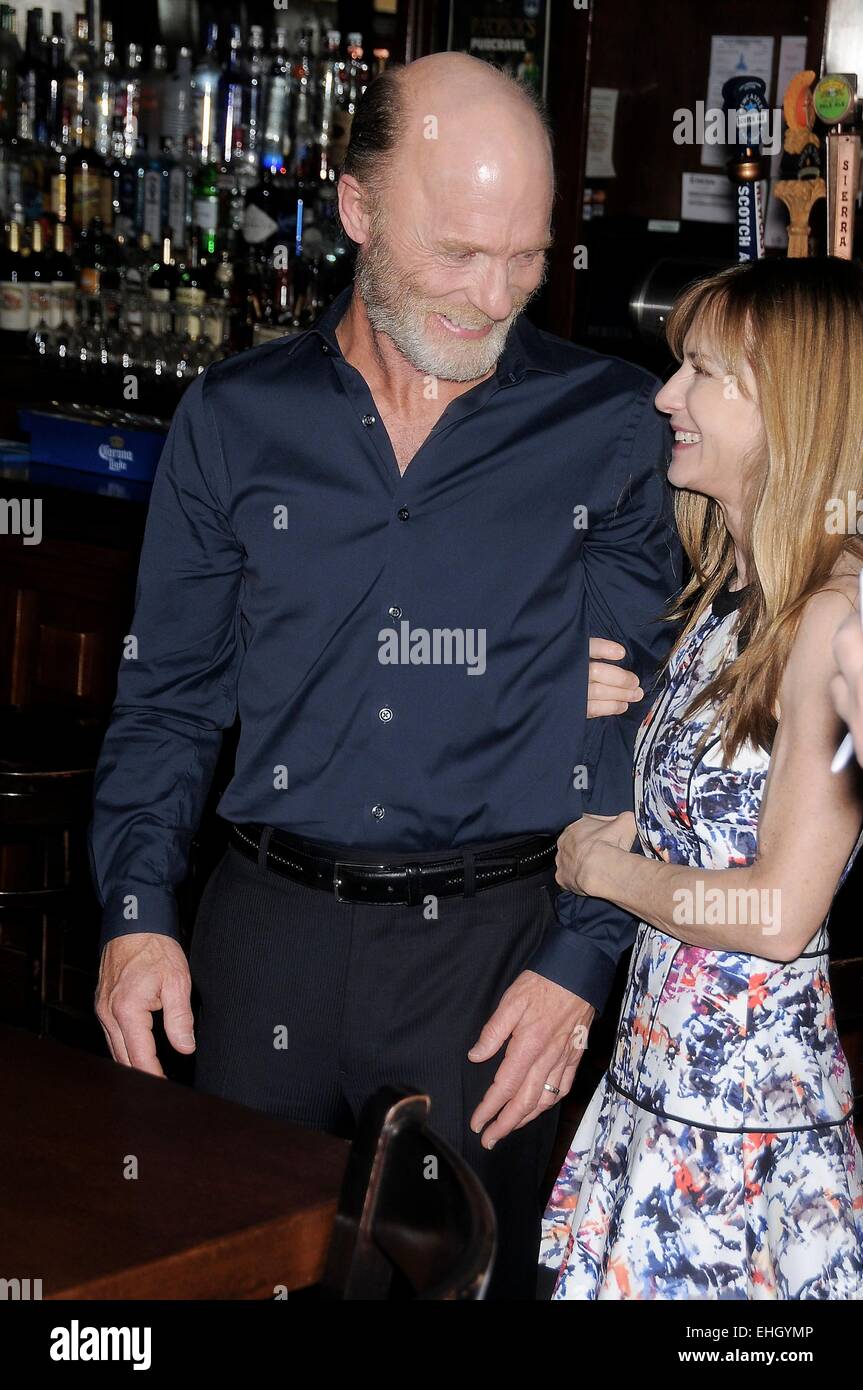 Los Angeles, CA, USA. 13th Mar, 2015. Ed Harris, Holly Hunter at the ...