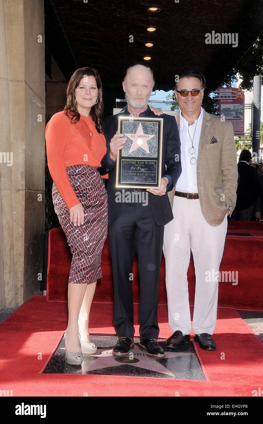 Los Angeles, CA, USA. 13th Mar, 2015. Marcia Gay Harden, Ed Harris ...