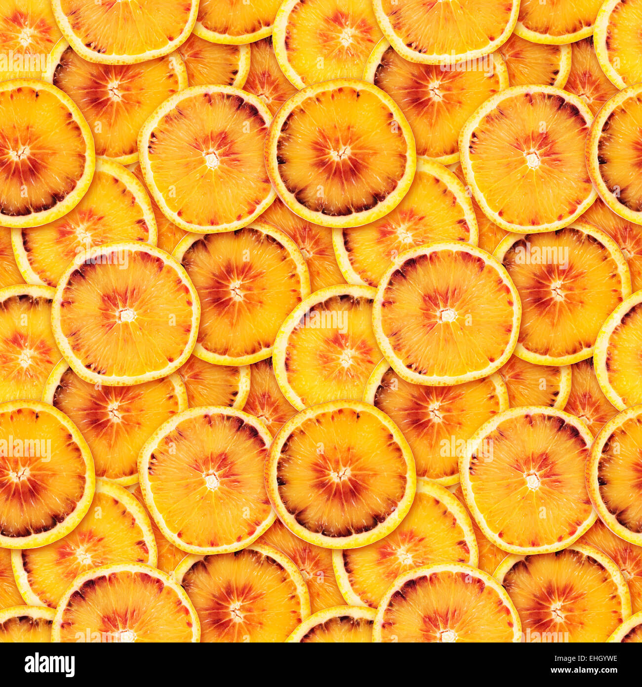 Sliced orange seamless background Stock Photo - Alamy
