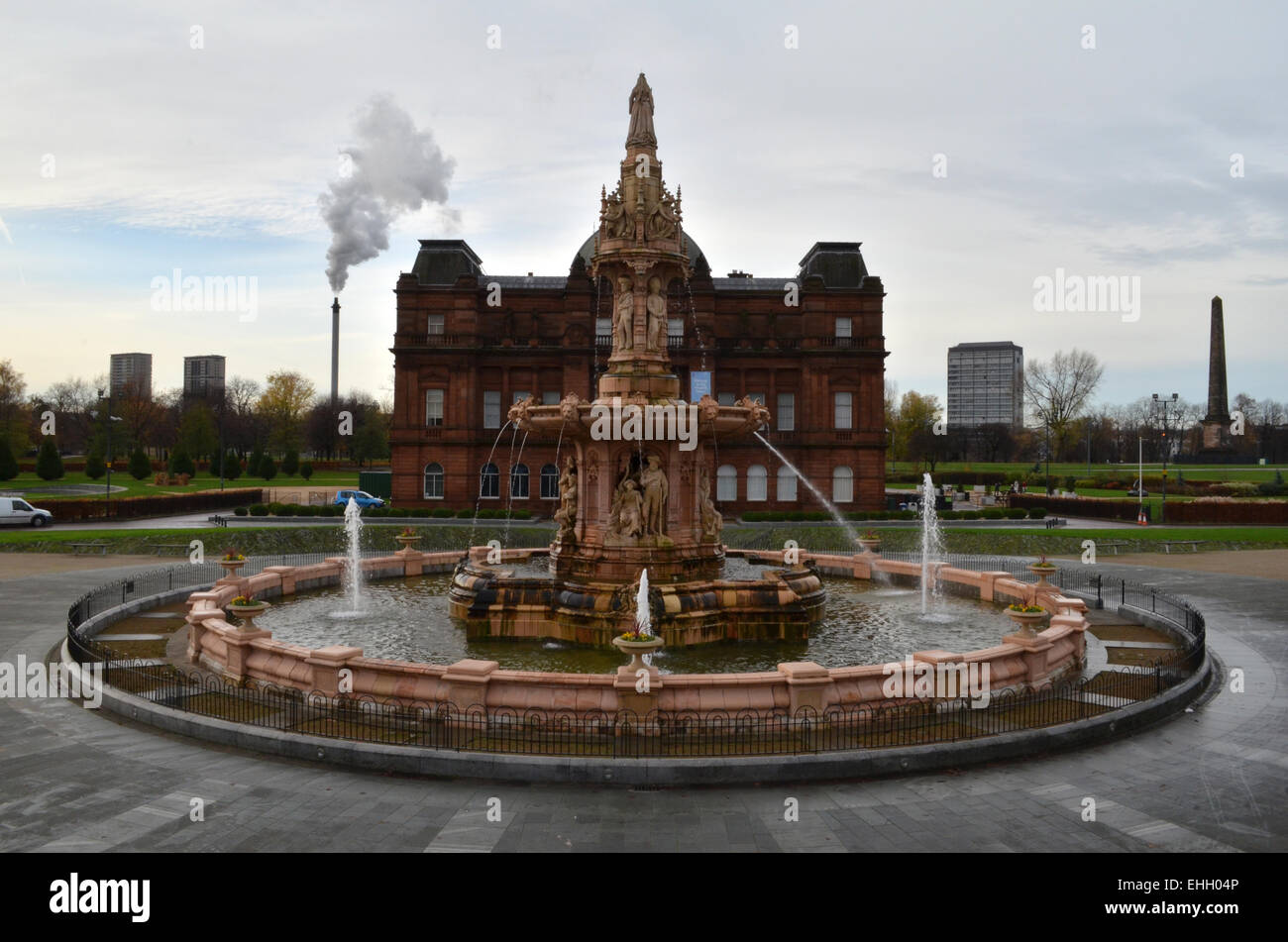 The Doulton Fountain is the largest terracotta fountain in the world ...