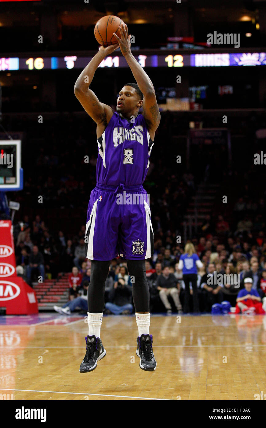 Philadelphia, Pennsylvania, USA. 13th Mar, 2015. Sacramento Kings ...