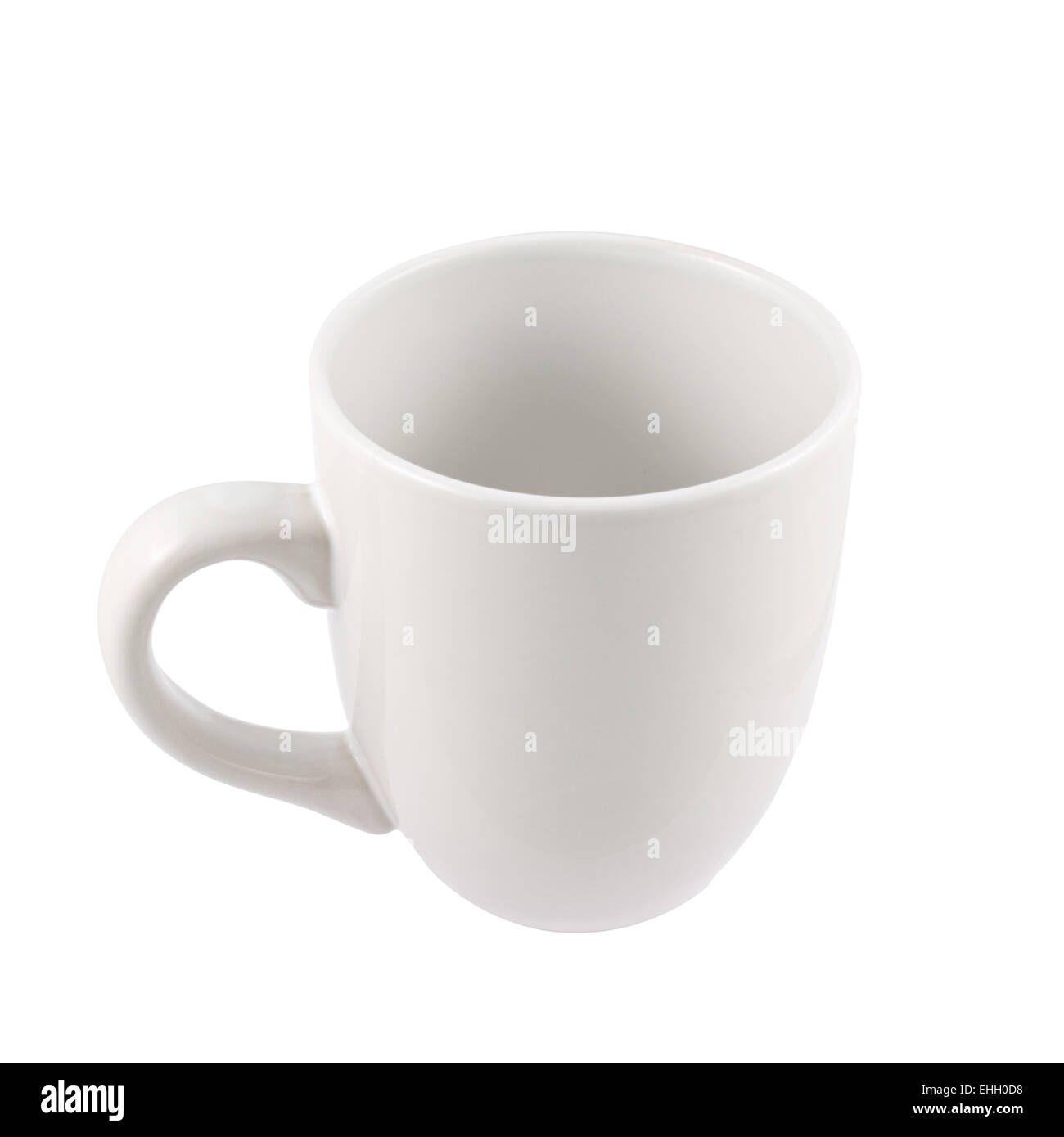White ceramic cup isolated Stock Photo - Alamy