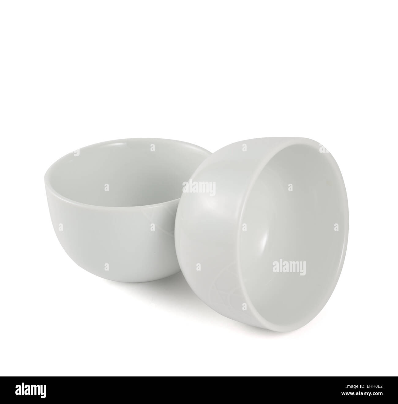 Two piola bowl composition isolated Stock Photo - Alamy