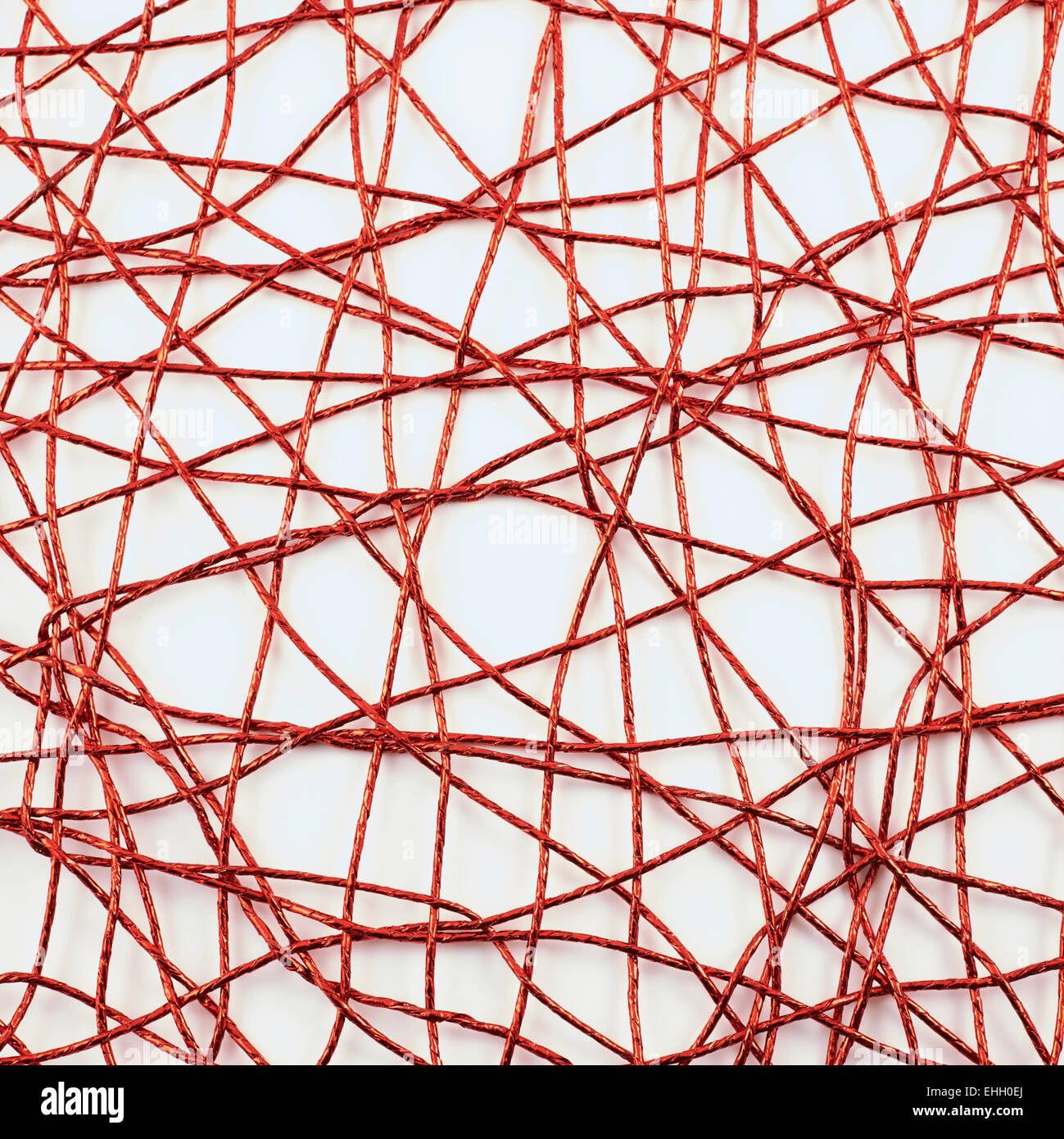 Red thread abstract background Stock Photo - Alamy