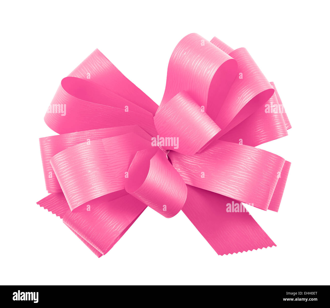 Gift ribbon bow isolated Stock Photo - Alamy