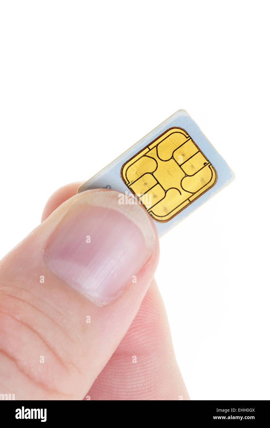 Sim Karte High Resolution Stock Photography and Images - Alamy