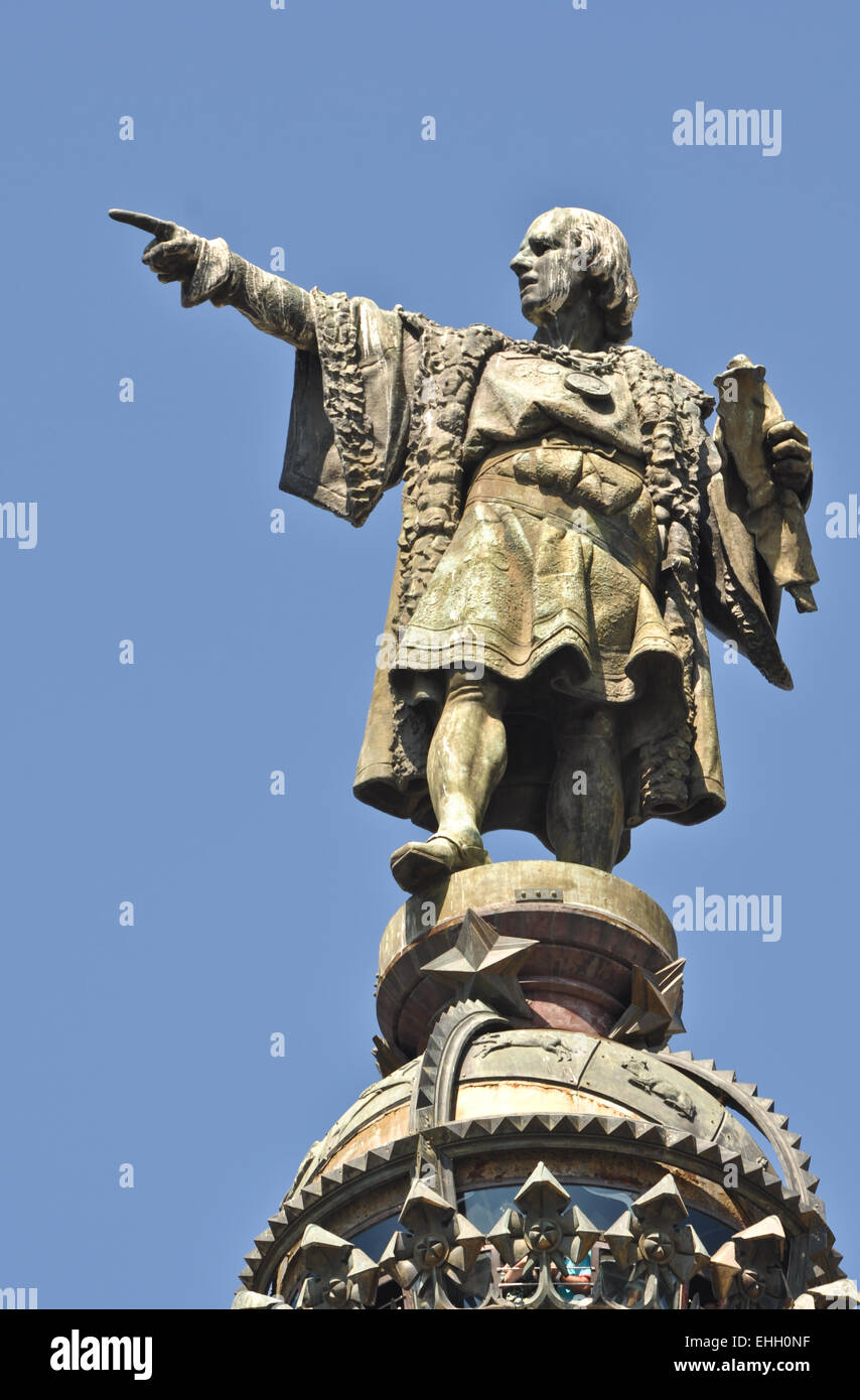 Christopher Columbus Statue Stock Photo - Alamy