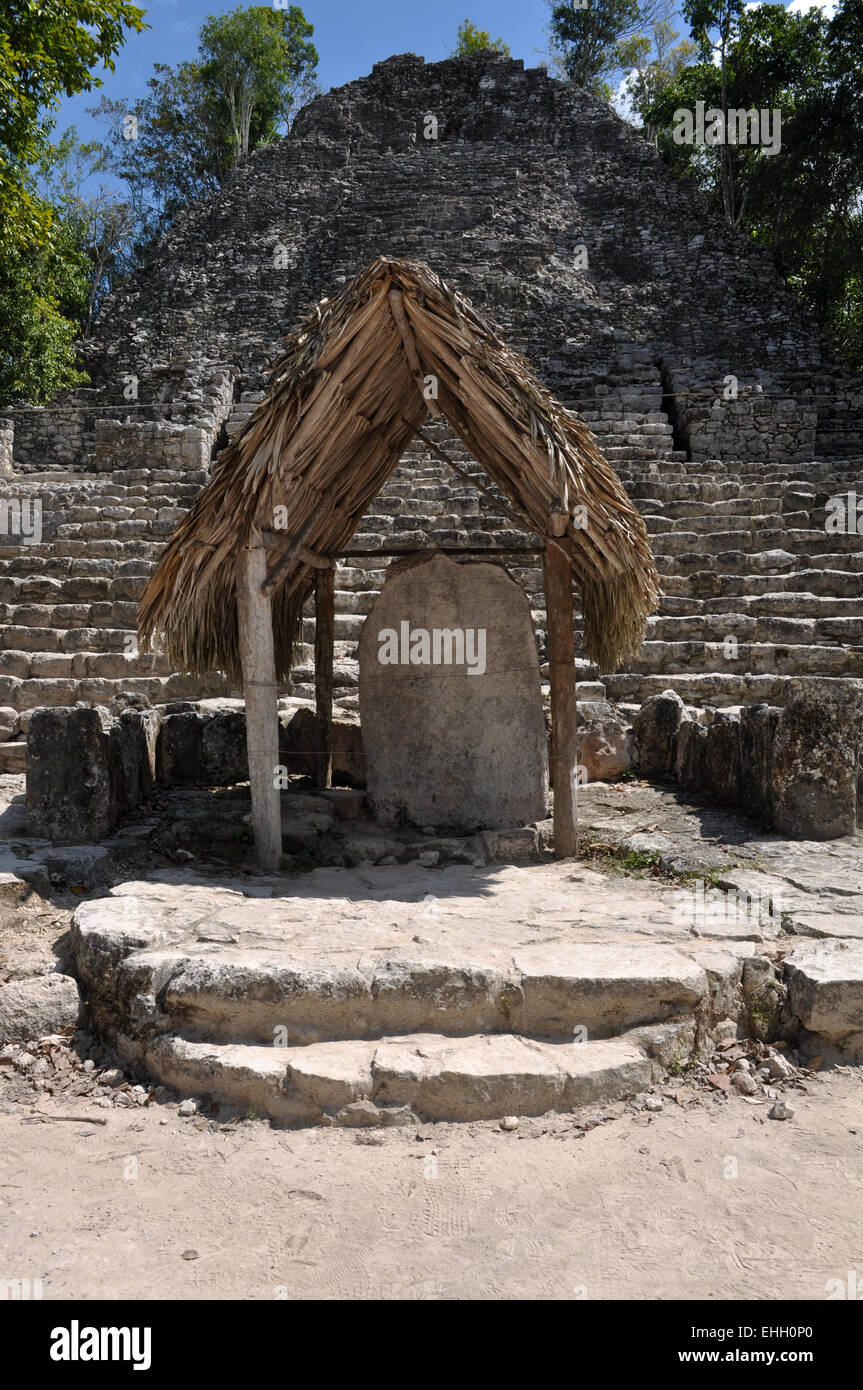 Coba Mayan Ruins near Cancun Mexico Stock Photo - Alamy
