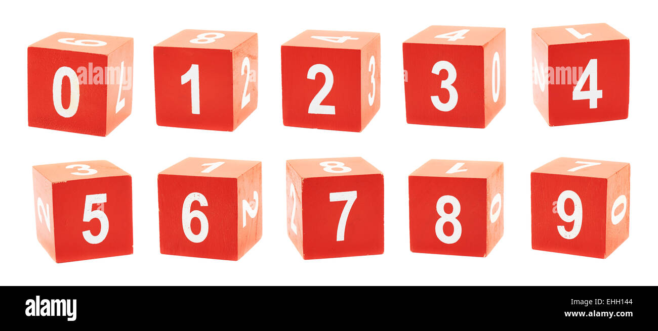 Playing cubes with a numbers Stock Photo - Alamy