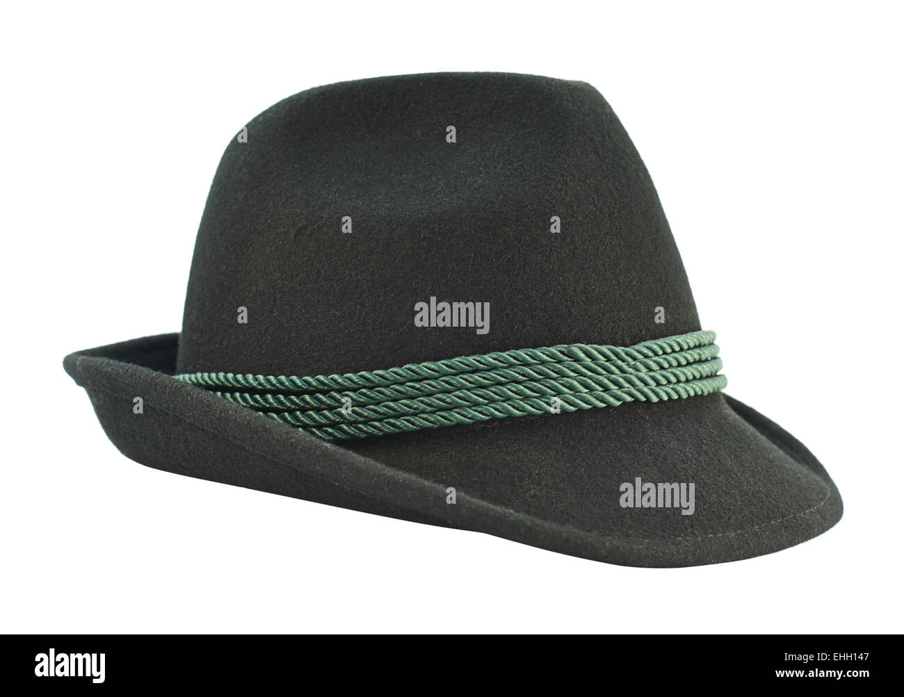 Dark fedora like hat isolated Stock Photo - Alamy