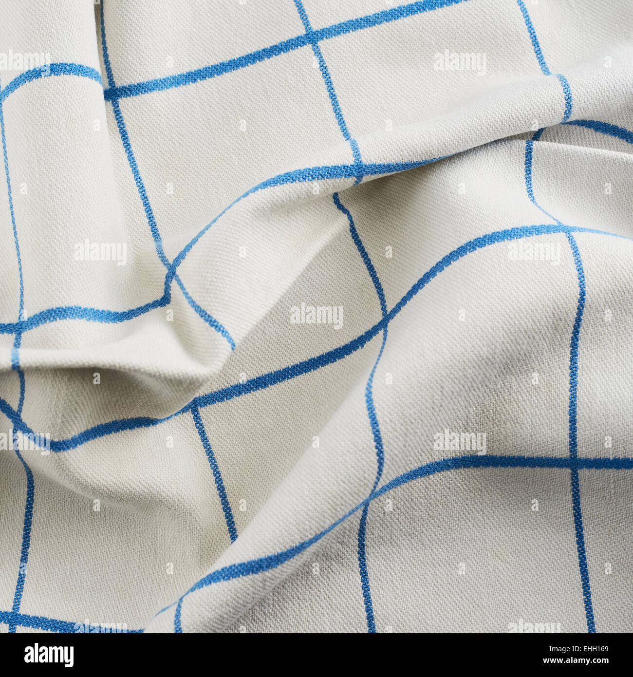 Texture checkered crumpled tablecloth hi-res stock photography and ...