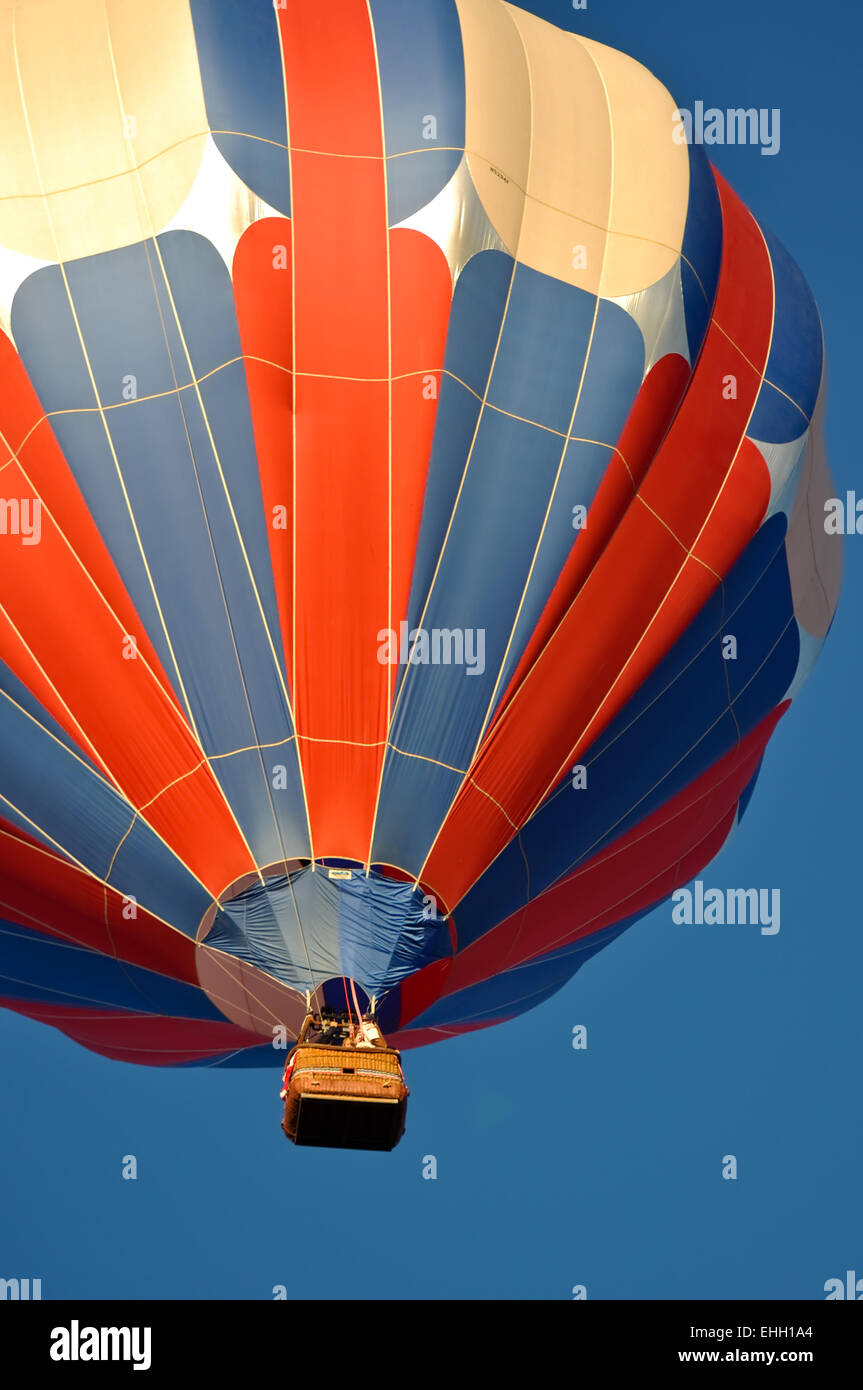 Hot Air Balloon Race Stock Photo - Alamy