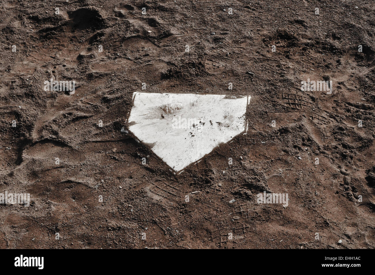 Baseball Home Plate Stock Photo - Alamy