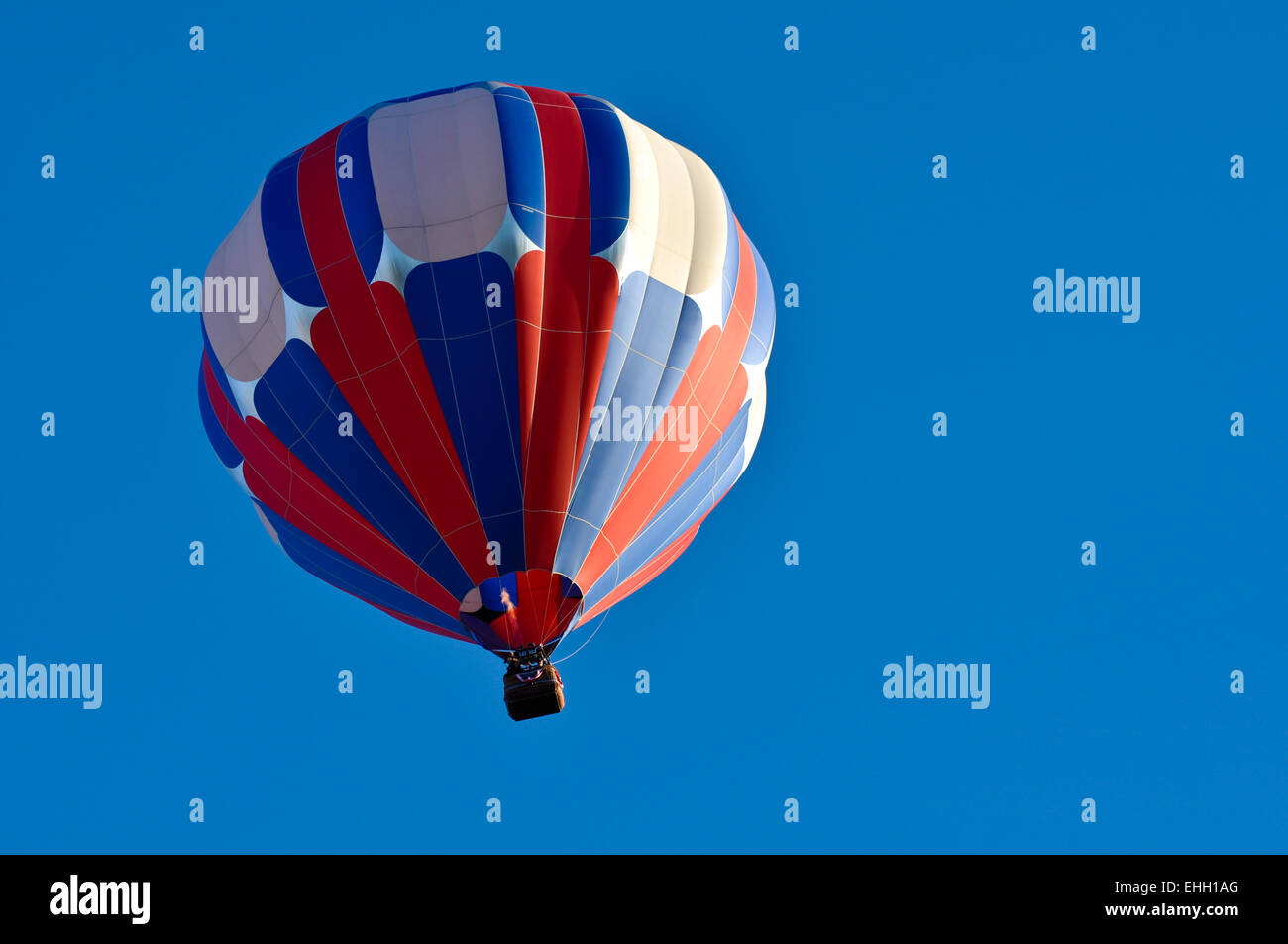 Hot Air Balloon Race Stock Photo - Alamy