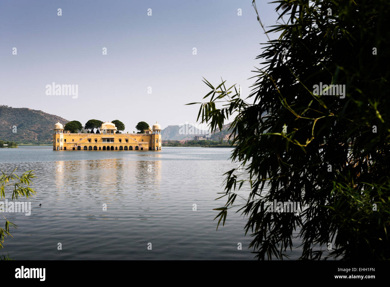 Jal Mahal (Water Palace) - Palace located in the middle of the Man ...