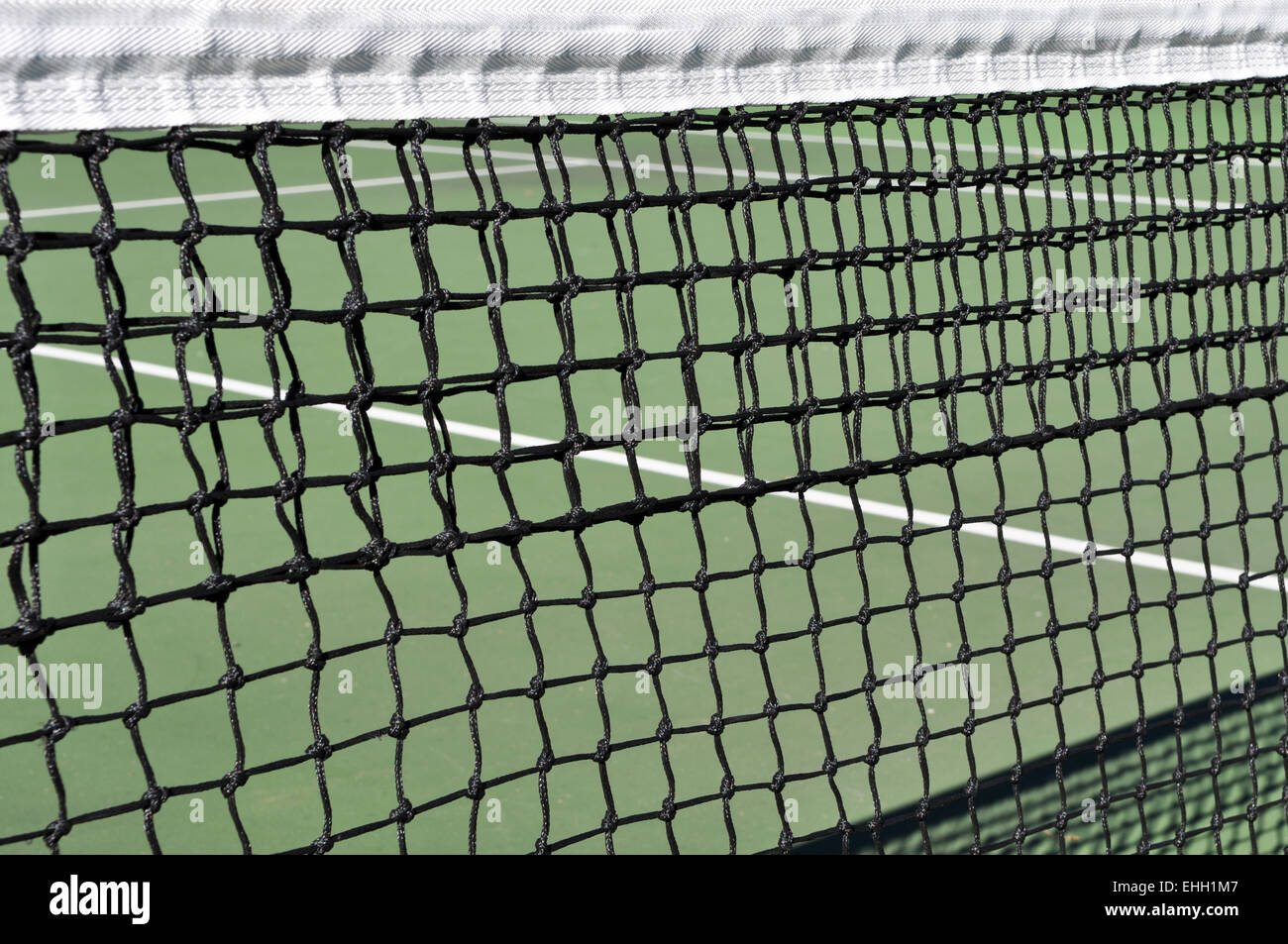 Tennis Court Net Close Up Stock Photo - Alamy
