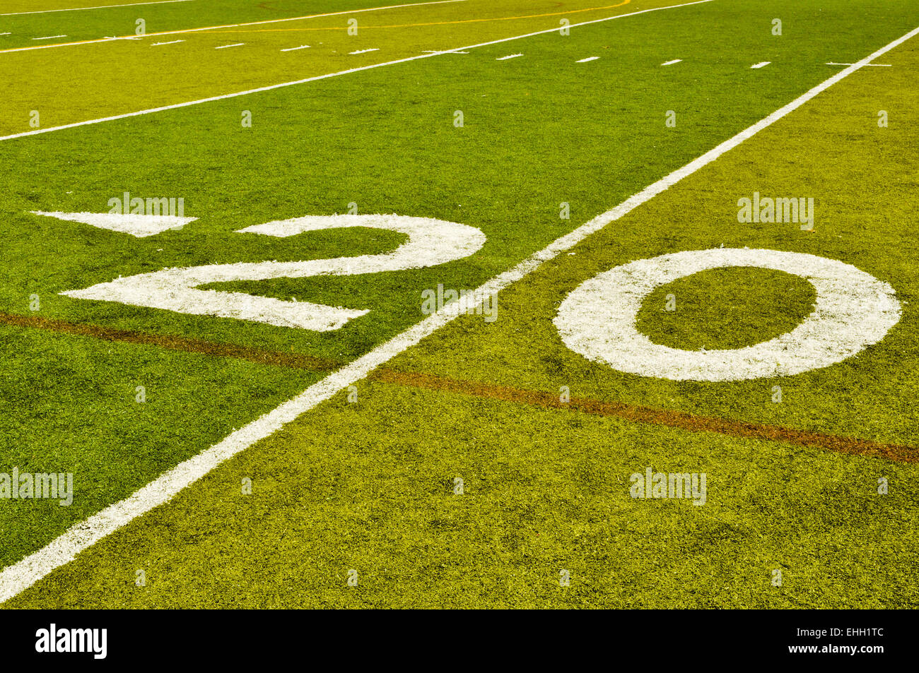 Twenty Yard Line Stock Photo - Alamy