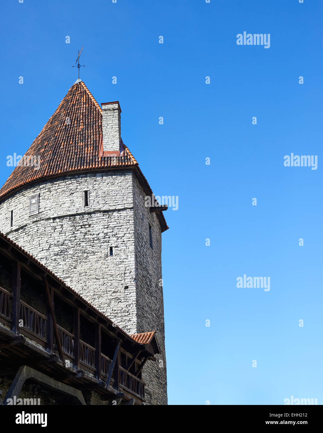 Medieval castle tower roof hi-res stock photography and images - Alamy