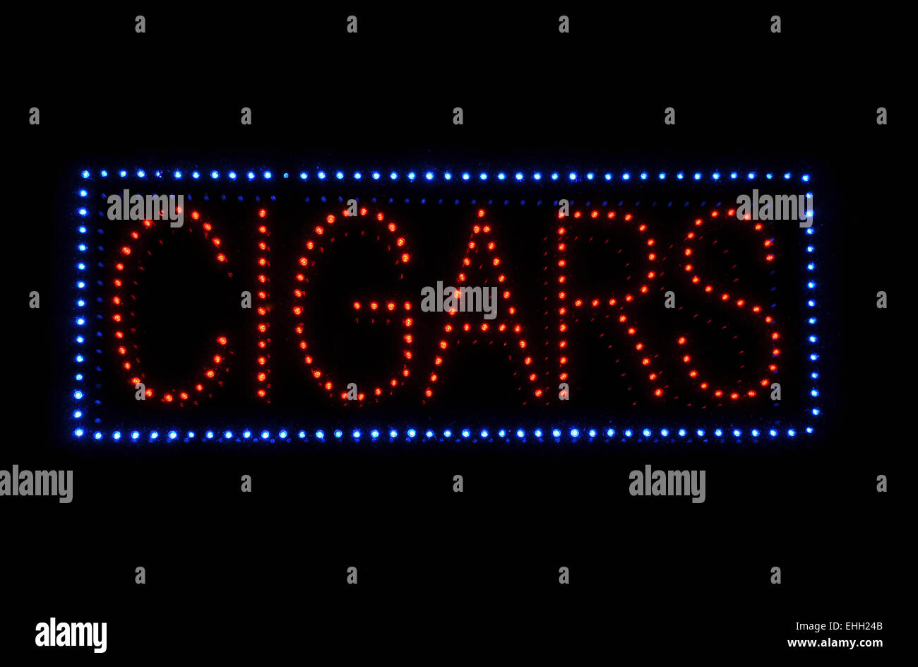 Tobacco neon sign hi-res stock photography and images - Alamy
