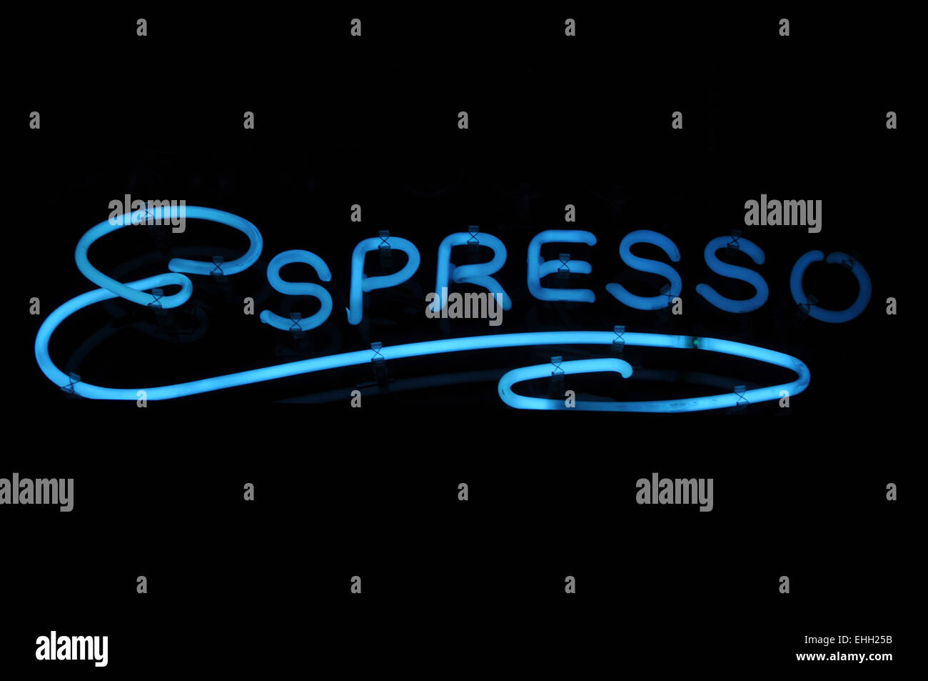 Espresso Neon Sign Stock Photo - Alamy