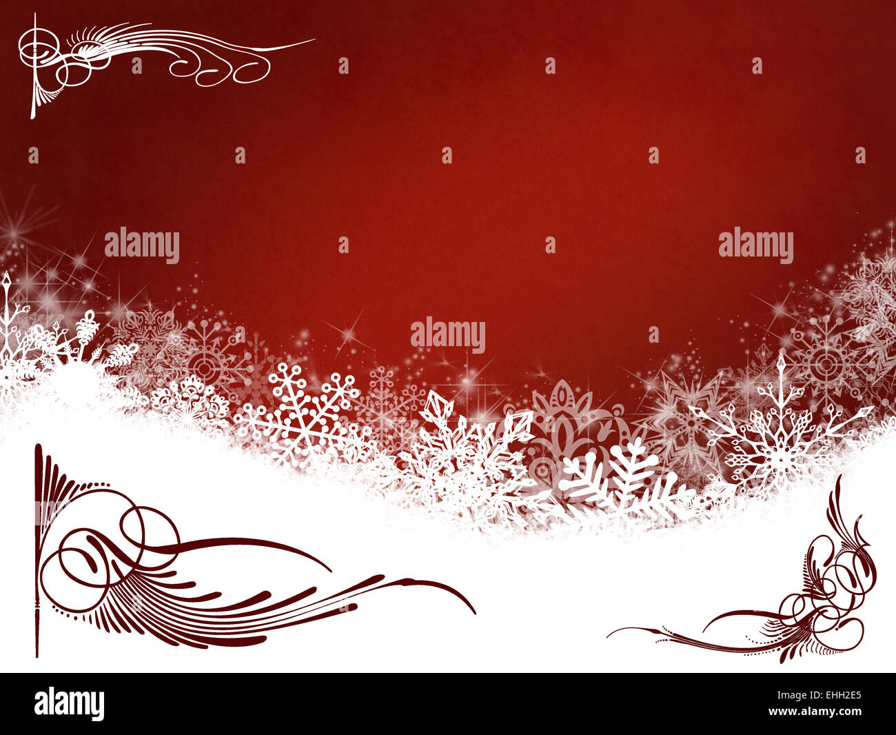 Abstract border frame, Christmas background Stock Photo - Alamy