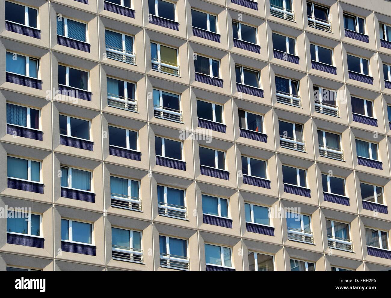 Plattenbau building facade berlin germany hi-res stock photography and ...
