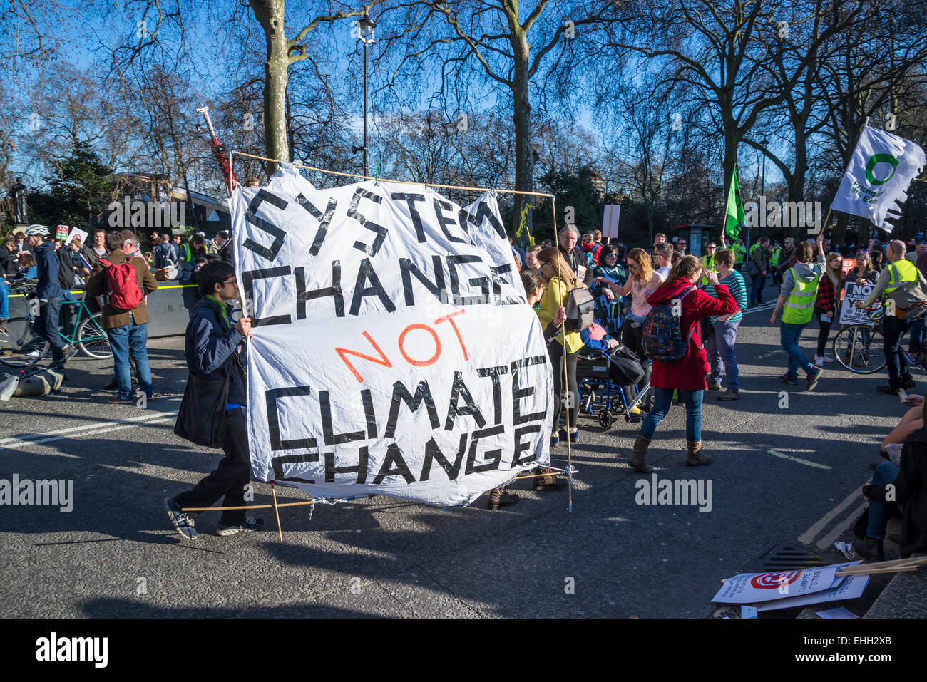 Campaign Against Climate Change demonstration, Westminster, London, 7 ...
