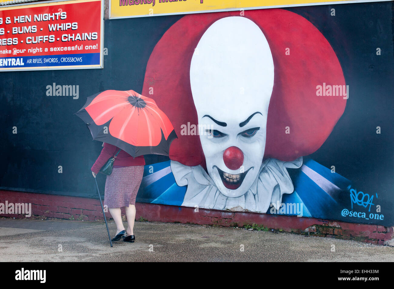 Fearful of clowns hi-res stock photography and images - Alamy