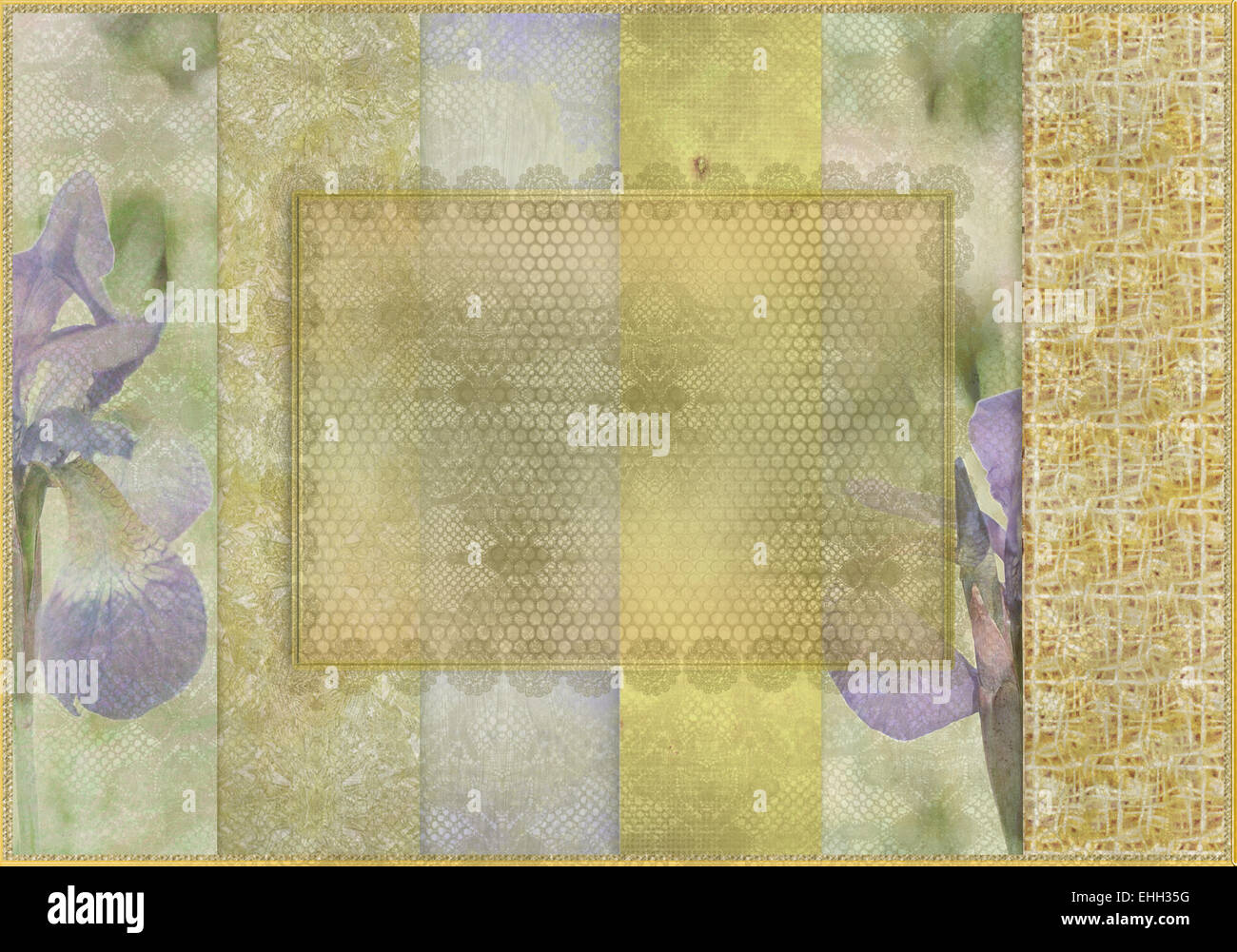 Abstract border frame background Stock Photo - Alamy