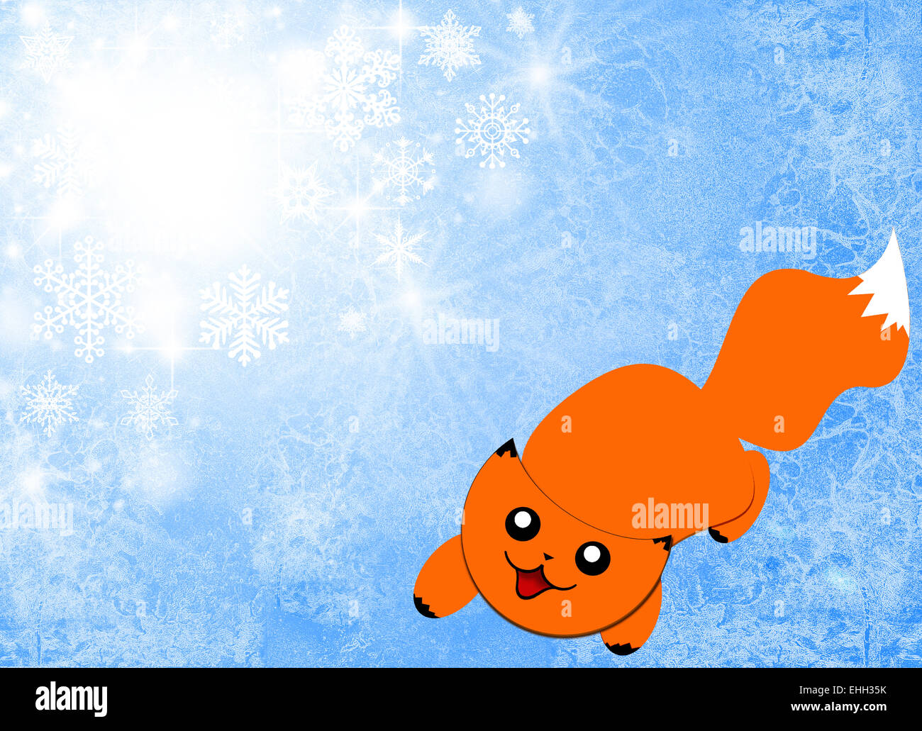 Abstract Christmas border frame Stock Photo - Alamy