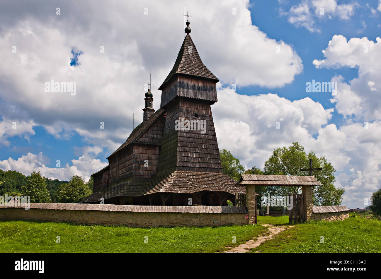 The Church build in 1667 Stock Photo - Alamy