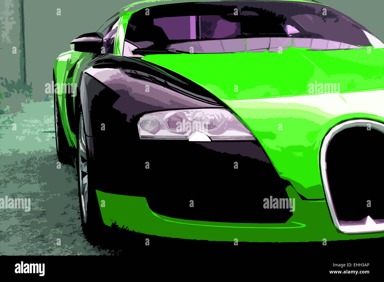 Cool Green And Black Cars