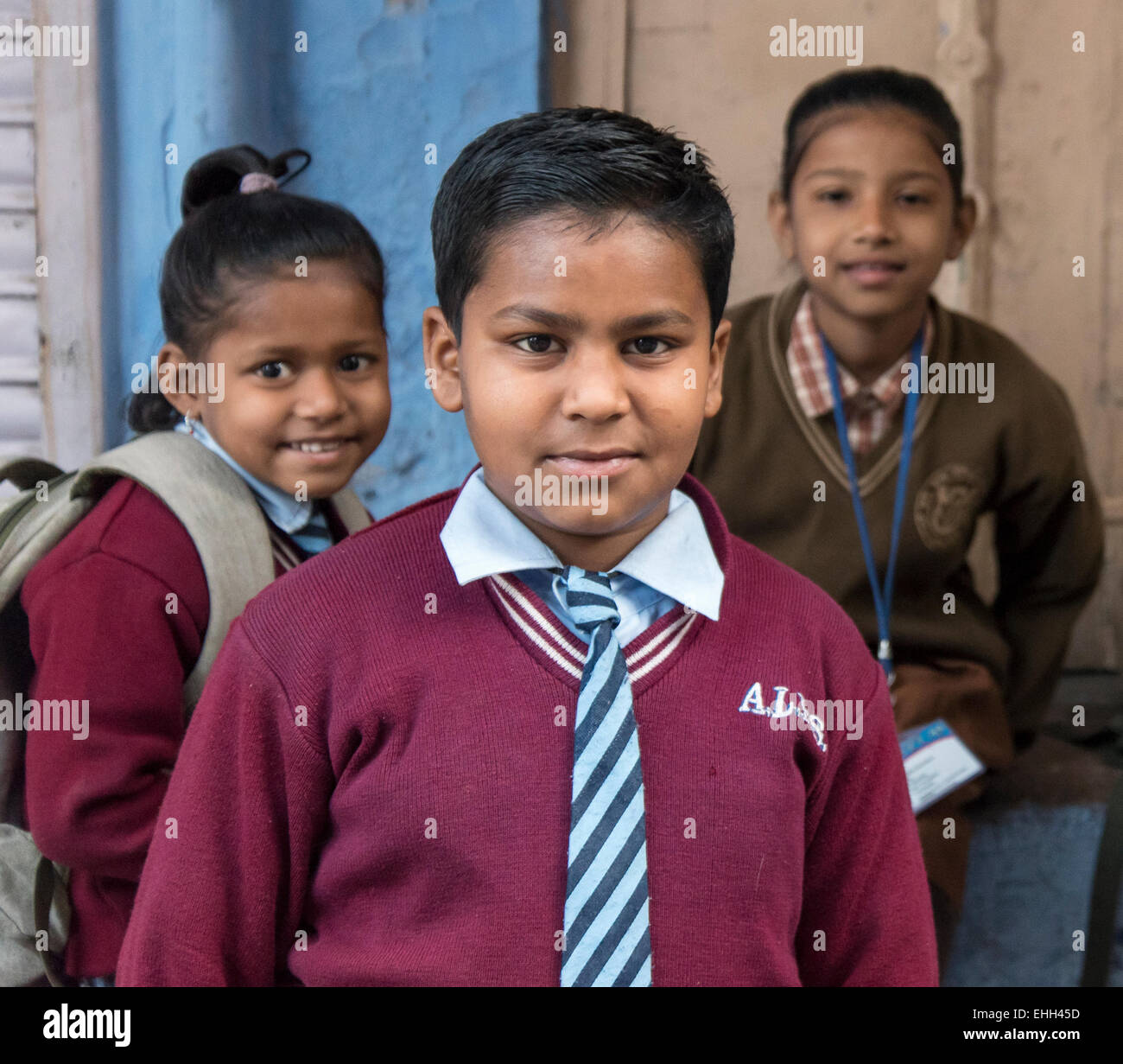 School-children, Blue City, Jodhpur, Rajasthan, India Stock Photo - Alamy
