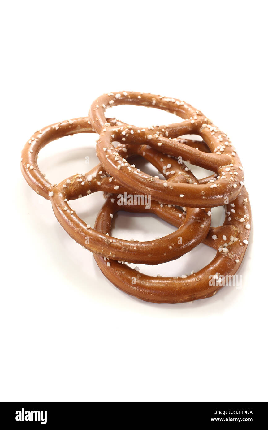 Three pretzels hi-res stock photography and images - Alamy