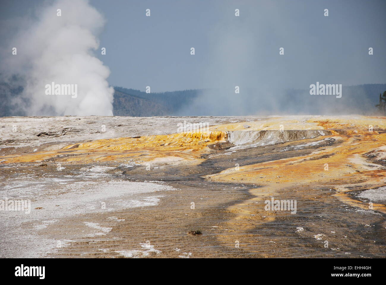 Colors of Yellowstone Stock Photo - Alamy