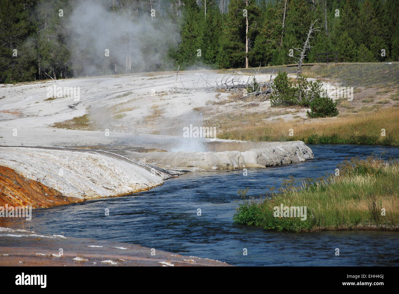 Colors of Yellowstone Stock Photo - Alamy