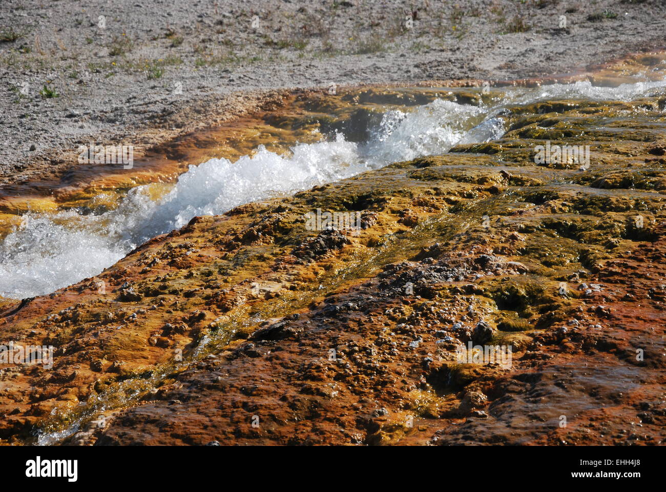 Colors of Yellowstone Stock Photo - Alamy