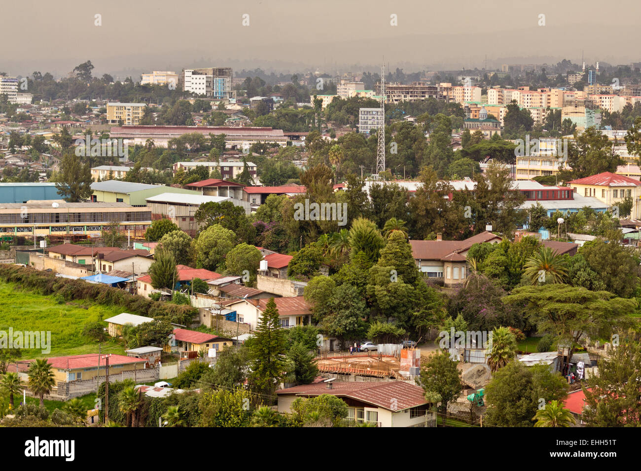 Aerial view of addis ababa hi-res stock photography and images - Alamy