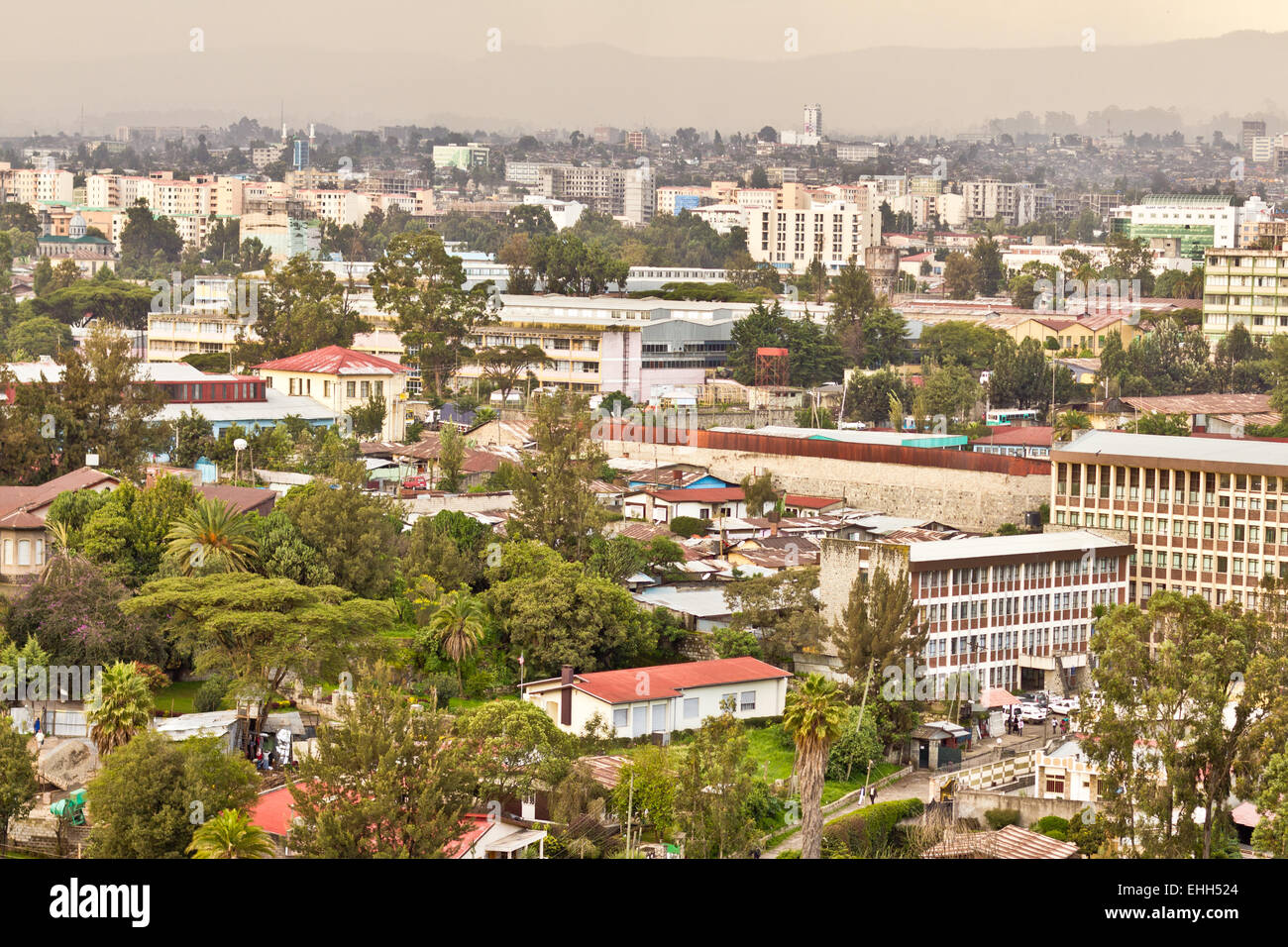 Aerial view of addis ababa hi-res stock photography and images - Alamy