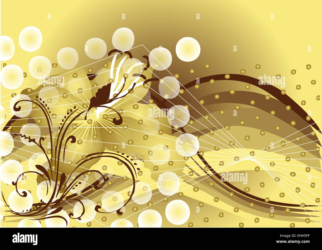 abstract floral background Stock Photo - Alamy